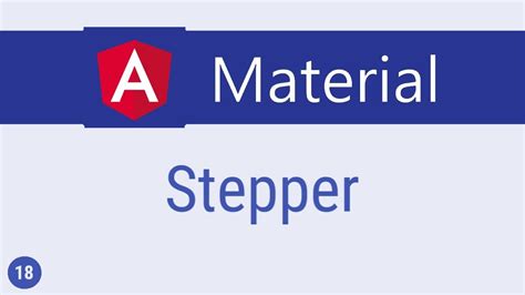 Angular Material Tutorial 18 Stepper YouTube
