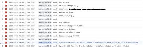 [app] you must call it before wandb log at the end of the training · issue 4364