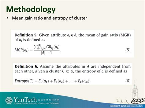 ppt mgr an information theory based hierarchical divisive clustering algorithm for