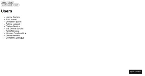 async await로 데이터를 fetch한 후 페이지 렌더링 codesandbox