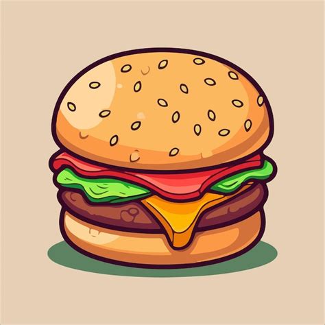 Ilustración de vector de comida chatarra Vector Premium