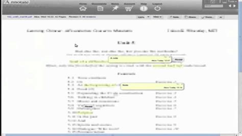 peer review using annotate youtube