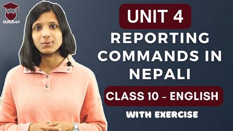 Reporting Commands In Nepali Class 10 Compulsory English Grammar