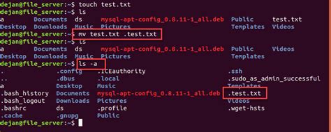 How To View Create Hidden Files In Linux