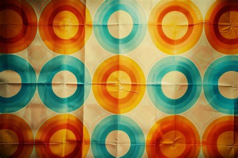 Premium Photo Elegant Retro Vintage Geometric Wallpaper Texture