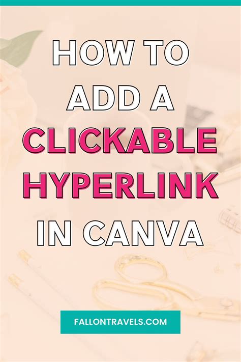 how to add a clickable hyperlink to your pdf in canva artofit