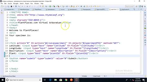 populate java object from html in spring boot and thymeleaf youtube