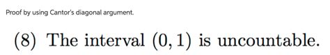 solved proof by using cantor s diagonal argument 8 the