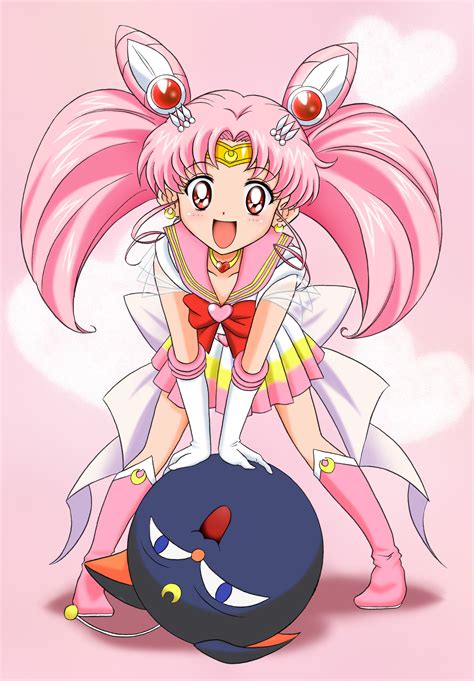 Chibi Usa Sailor Chibi Moon Super Sailor Chibi Moon And Luna P Bishoujo Senshi Sailor Moon