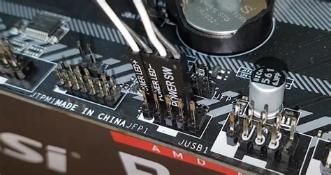 Motherboard Power Switch Pins How To Connect Them