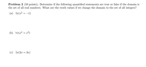 solved problem 2 10 points determine if the following