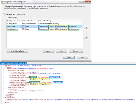Package Configurations And Connection Managers In Biml Cathrine