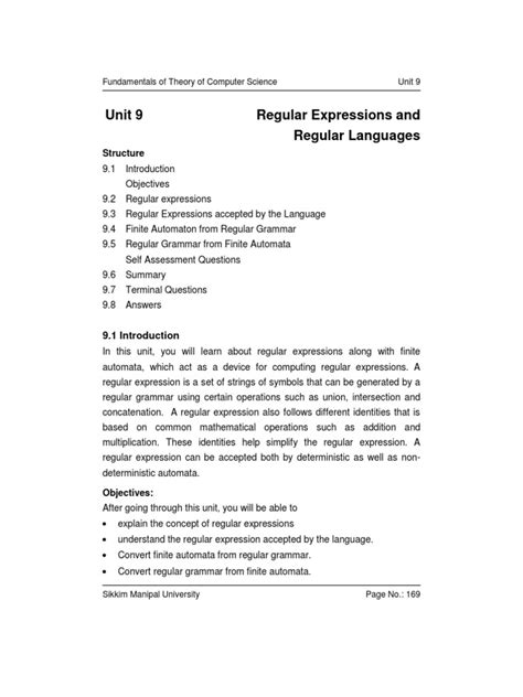 decoding regular expressions an in depth explanation of regular languages and their