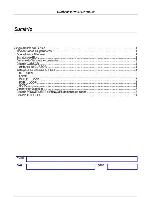pdf curso básico de sql programando em plsql dokumen tips