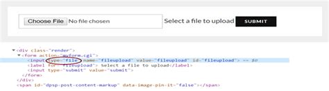 file upload using selenium
