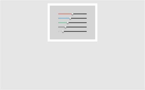 html5滑杆滑块拖动动画特效