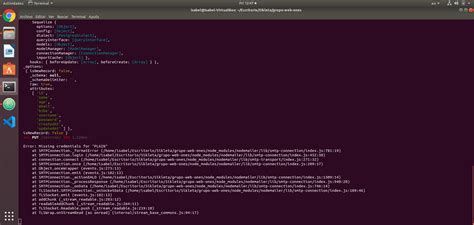 Error Missing Credentials For PLAIN Issue 31 IIC2513 2019 2