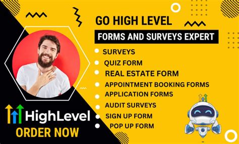 Create Forms And Surveys In Go High Level By Ads Expertx Fiverr