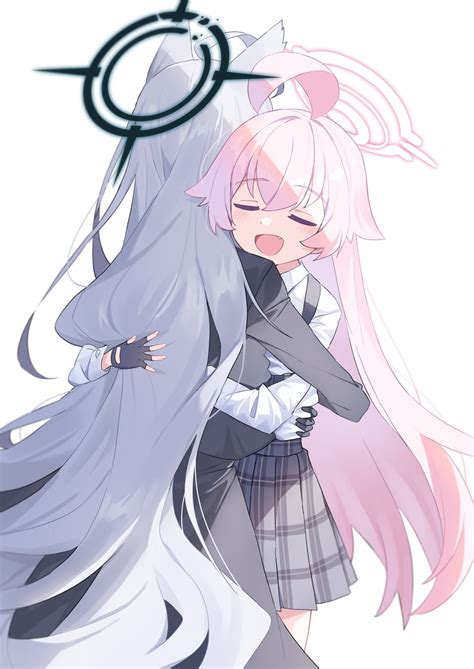 Shiroko Hoshino And Shiroko Terror Blue Archive Drawn By Wagashi928 Danbooru