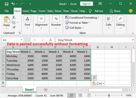 MS Excel How To Copy And Paste Data Javatpoint