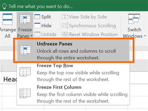 Keep First Row Visible In Excel For Mac Brickroom