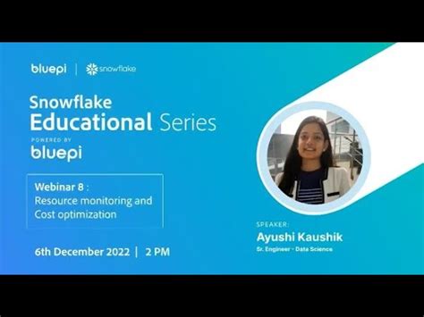 Snowflake Educational Series Resource Monitoring And Cost