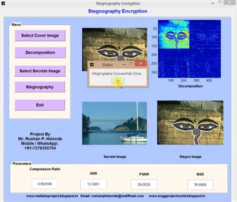 image steganography using matlab project with source code ~ matlab project codes