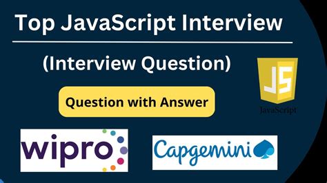 top javascript interview question javascript question interview question with answer youtube