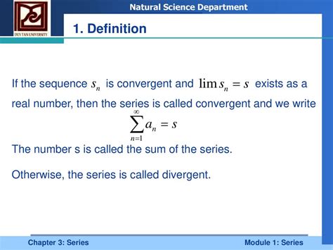 natural sciences department ppt download