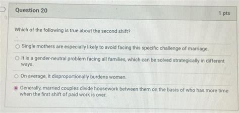 Solved Which Of The Following Is True About The Second Chegg