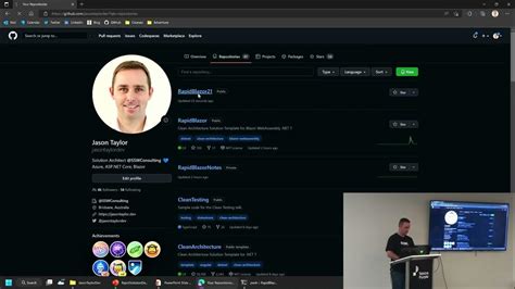 rapid solution development with asp core blazor webassembly — jason taylor youtube