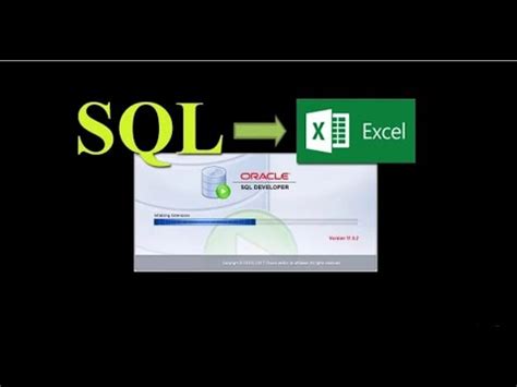 How To Export Data From SQL Developer To Excel How To Export Data