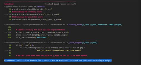 python valueerror error when checking target expected