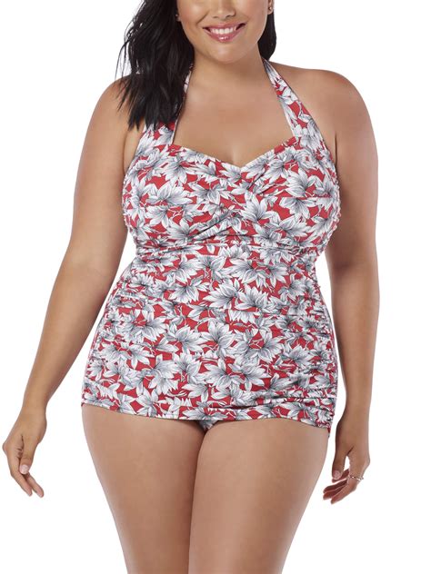 Simply Slim Simply Slim Women S Plus Size Slimming Shirred Glam