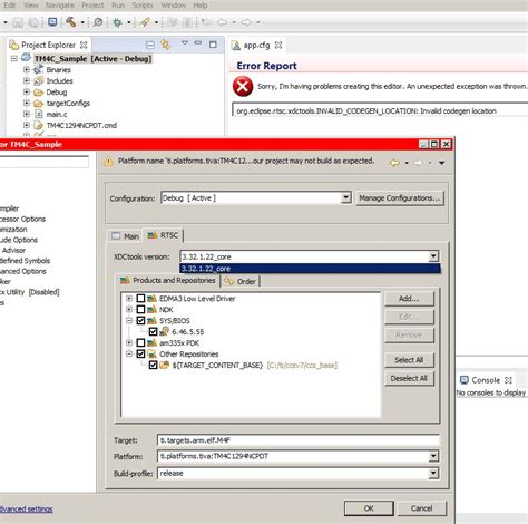 ccs processor sdk am335x rtos setup issue processors forum processors ti e2e support forums