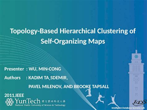 pptx topology based hierarchical clustering of self organizing maps dokumen tips