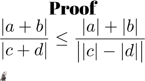 inequality proof using both the triangle inequality and reverse triangle inequality youtube