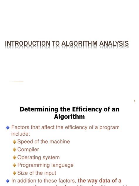 l2 introduction to algorithm analysis pdf time complexity algorithms