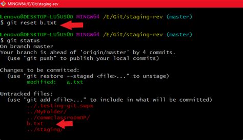 Git How To Remove Files From Staging Area