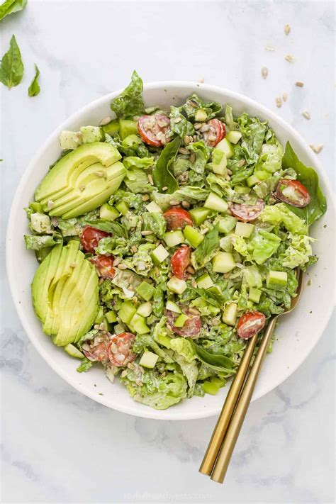 Green Goddess Salad Recipe Joyful Healthy Eats