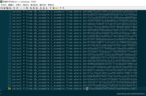 gvim技巧系列 gvim中多行操作命令normal gvim在每行末尾添加字符 csdn博客