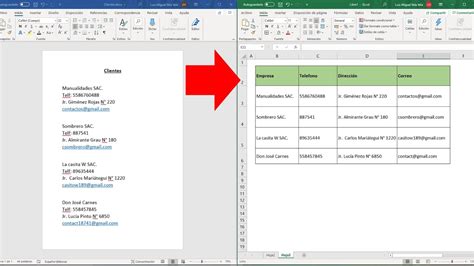 Cambiar Formato De Word A Excel Image To U