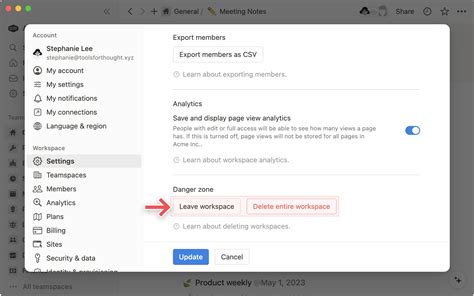 How To Delete A Workspace In Notion Step By Step Guide