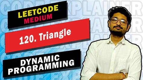 120 triangle leetcode dynamic programming leetcode medium code explainer youtube