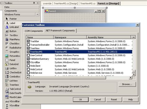 multiple selection in a treeview control using c