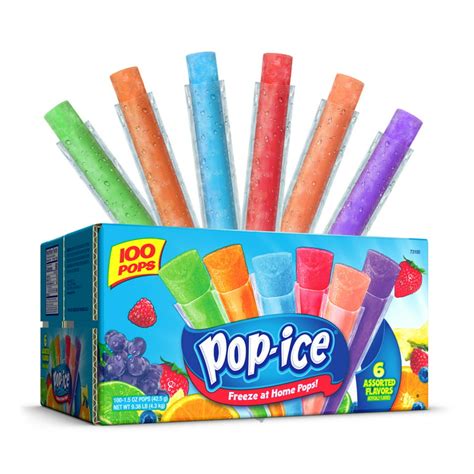 Giant Flavor Ice Freezer Pops