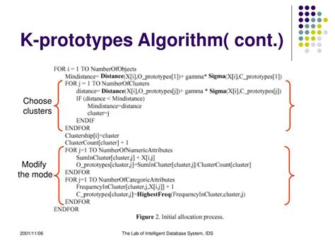 ppt extensions to the k means algorithm for clustering large data sets with categorical values
