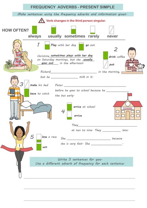 Frequency Adverbs Worksheet Advanced Adverbs Worksheet Adverbs The
