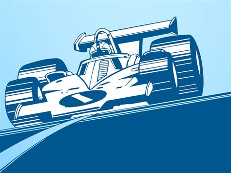 Racing Car Layout Vector Art Graphics Freevector