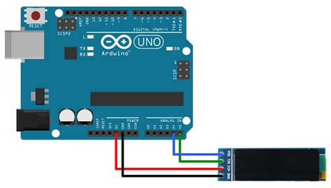 Guide For I2c Oled Display With Arduino Projetos Arduino Arduino Images
